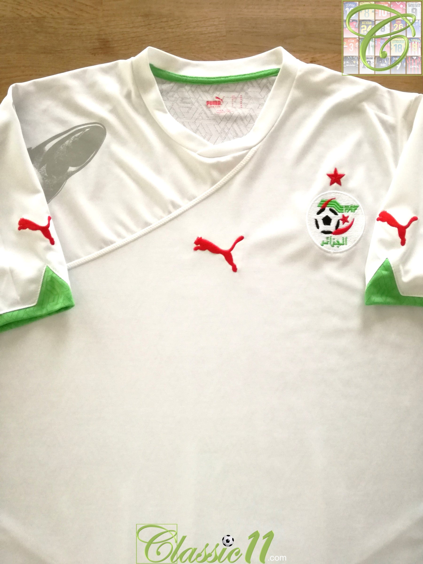 Vintage Algeria Football Shirts / Classic International Soccer Jerseys ...